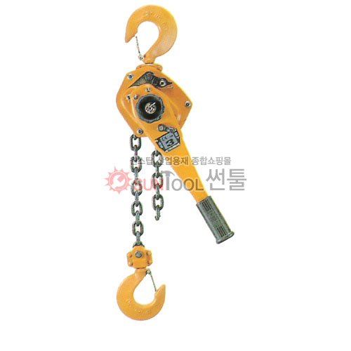 썬툴 키토 KC140 호이스트 와이어 로프 전용 클립 레버 체인 블록